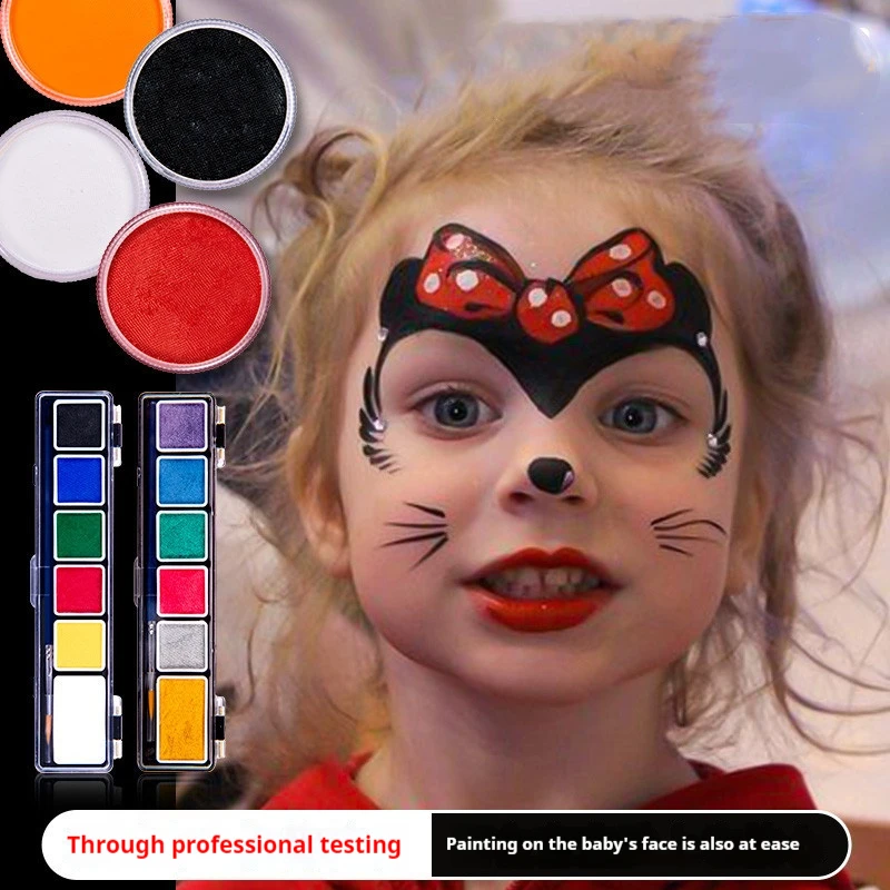 12-20-Colors-Face-Body-Oil-Painting-Paint-with-5pcs-Brushes-Safe-Face ...