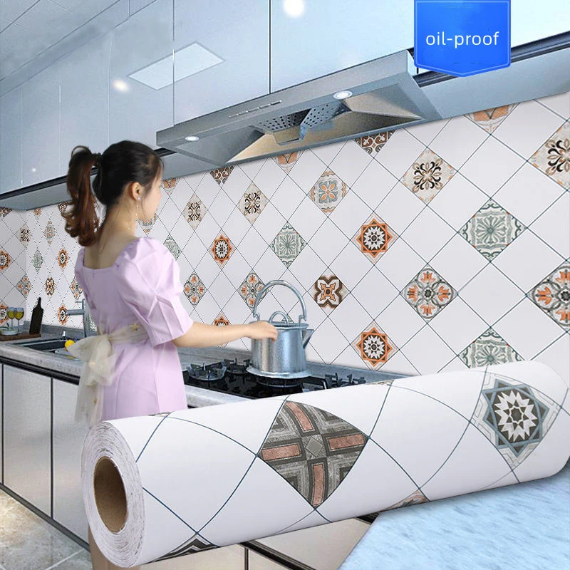 Kitchen-Oil-proof-Stickers-High-Temperature-DIY-Wall-Stickers ...