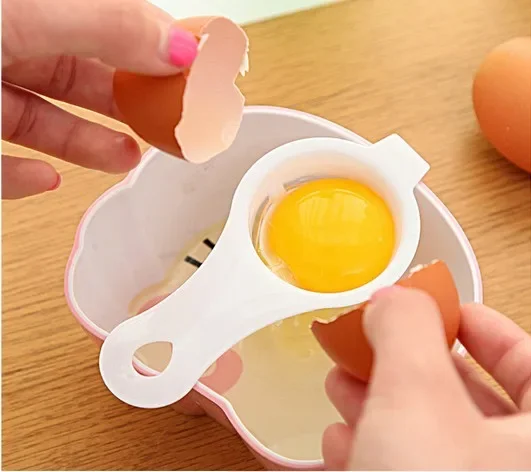 10pcs Plastic Egg White Separator Tools Eggs Yolk Filter Gadgets ...