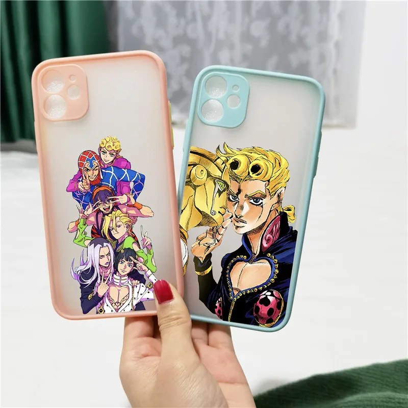Anime-JoJos-Bizarre-Adventure-Shockproof-Phone-Case-For-iPhone-12-13-11 ...