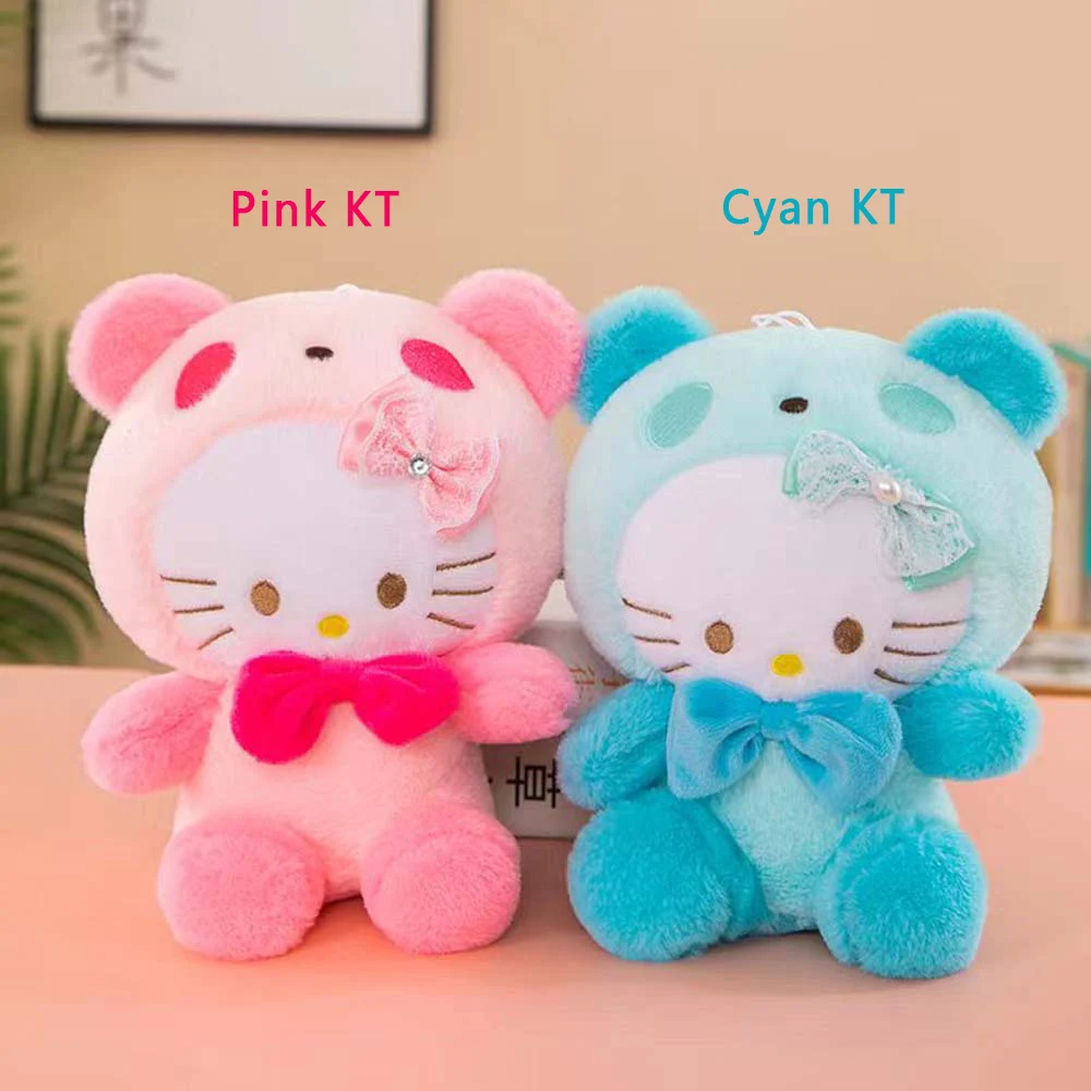 20cm Hello Kitty Plush Toys Cute Sanrio Movie KT Cat peluche Dolls Soft Stuffed kawaii Hello ...
