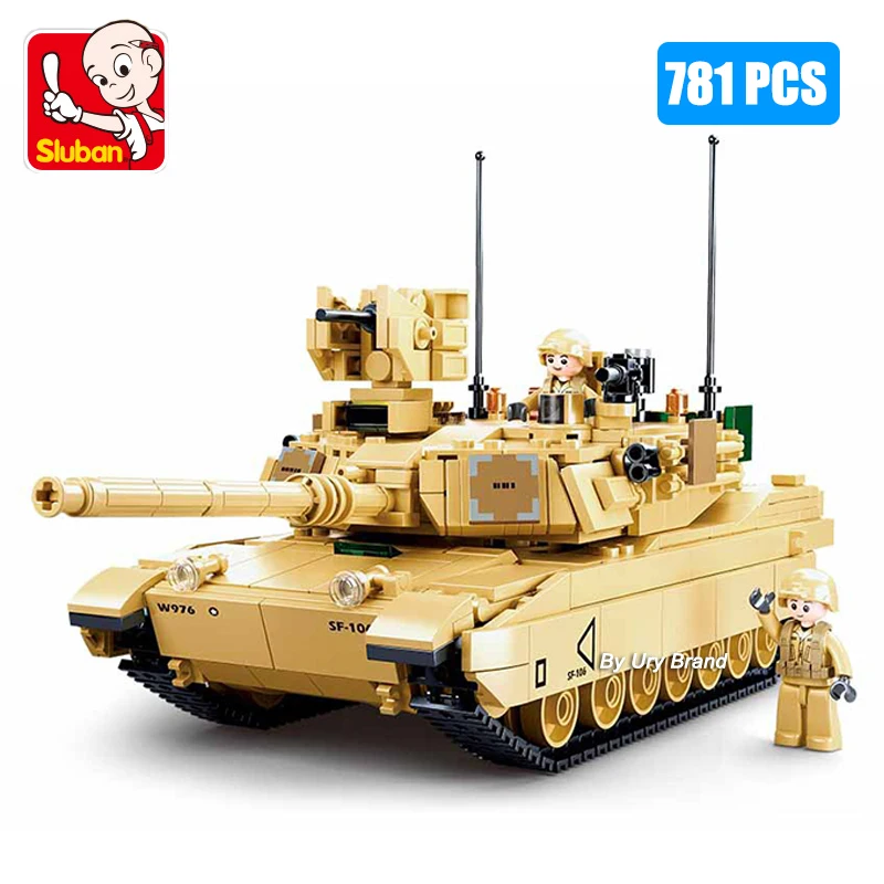 Building Blocks Toys | Sluban Ww2 Battle | War Tank Chariot | Military ...