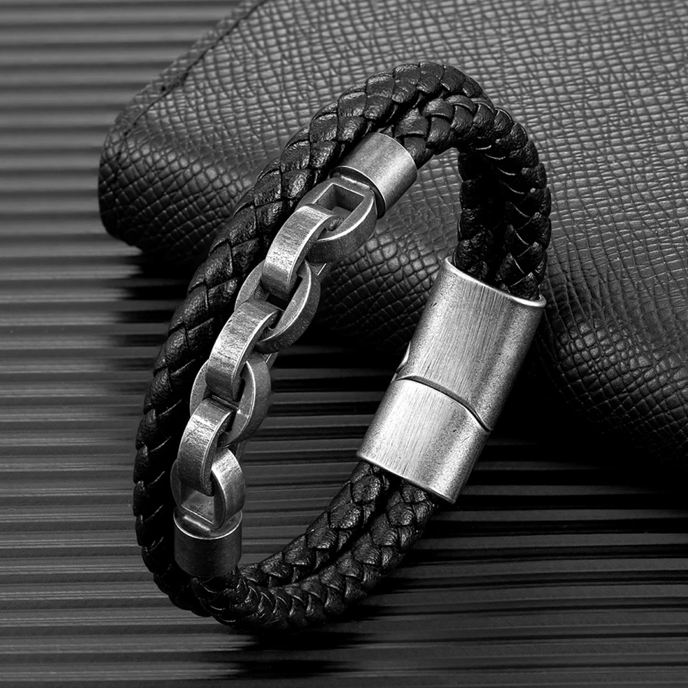 MKENDN-Retro-Locomotive-Men-Punk-Rock-Bicycle-Chain-Double-Strand ...