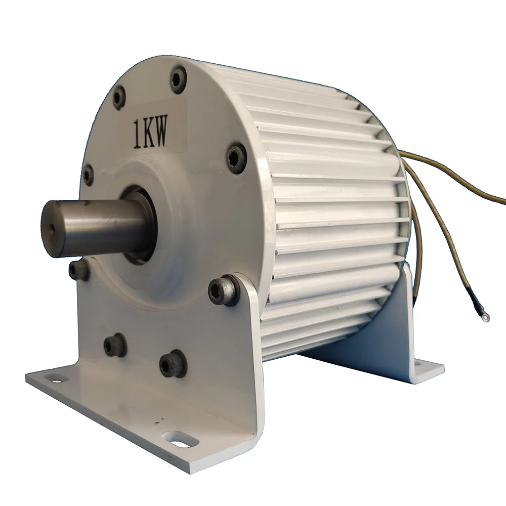 2022 Keluaran Baru Pabrik 1KW Generator Rpm Rendah 24V 48V 96V 120V ...