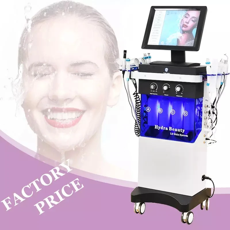 Multifunction 14 in 1 Hydrofacial Machine Skin Rejuventaion Facial ...