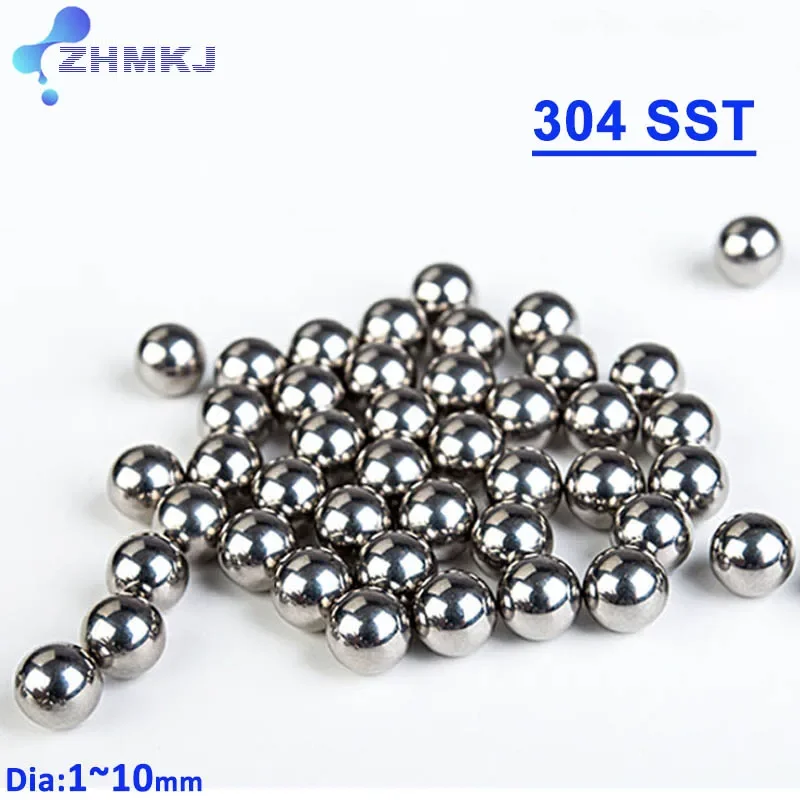 304-Stainless-Steel-Ball-Solid-Precision-Bearing-Balls-Mini-Round-Bead ...