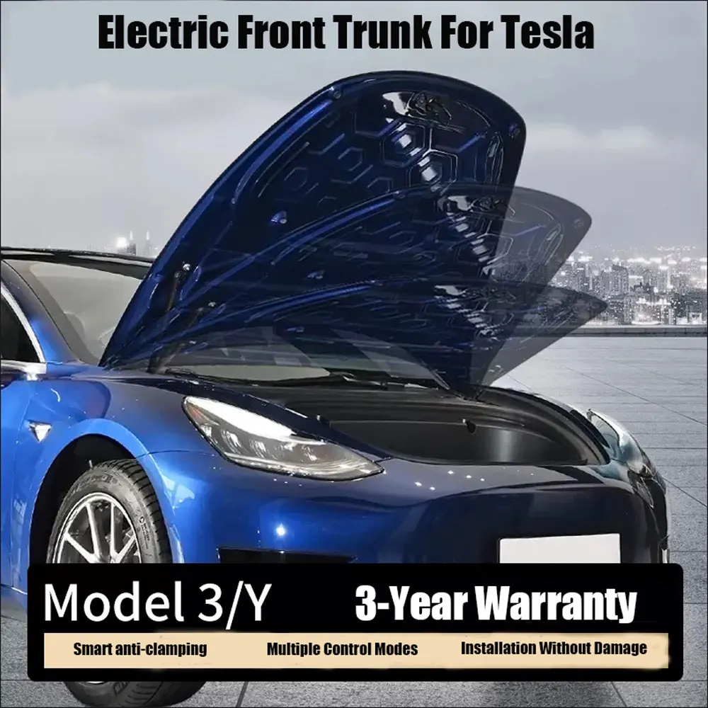 For Tesla Model 3/Y/S/X 2016-2024 Car Electric Front Trunk Power Trunk ...