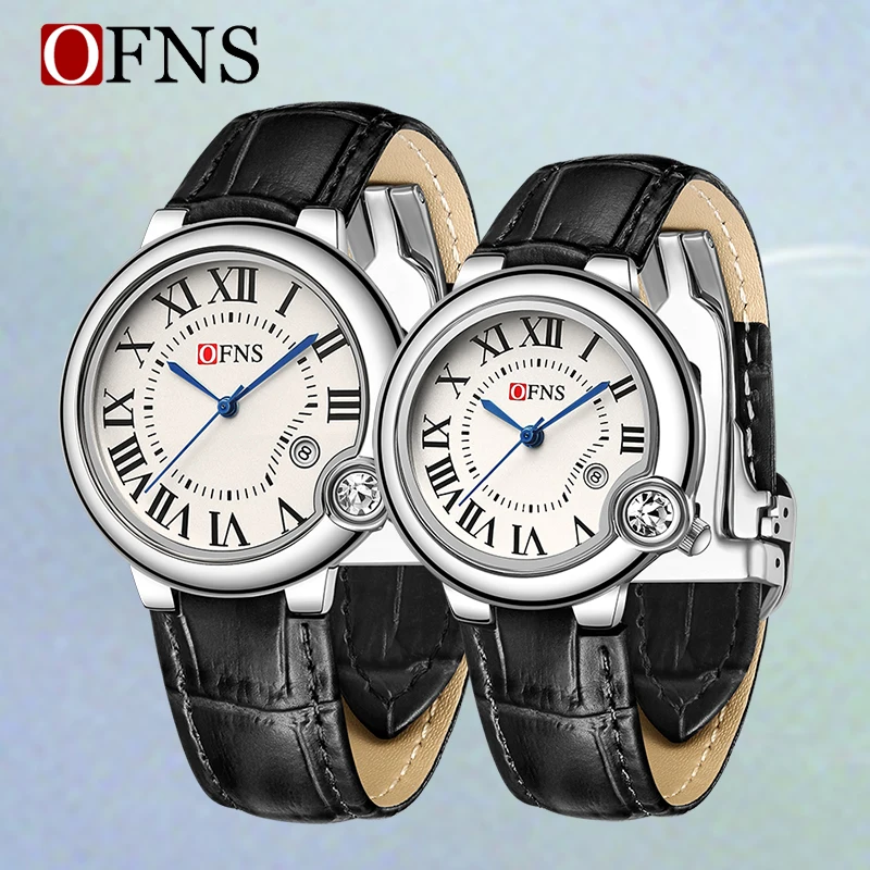 SANDA Couple Watch 30M Waterproof Casual Fashion Women Men Quartz ...