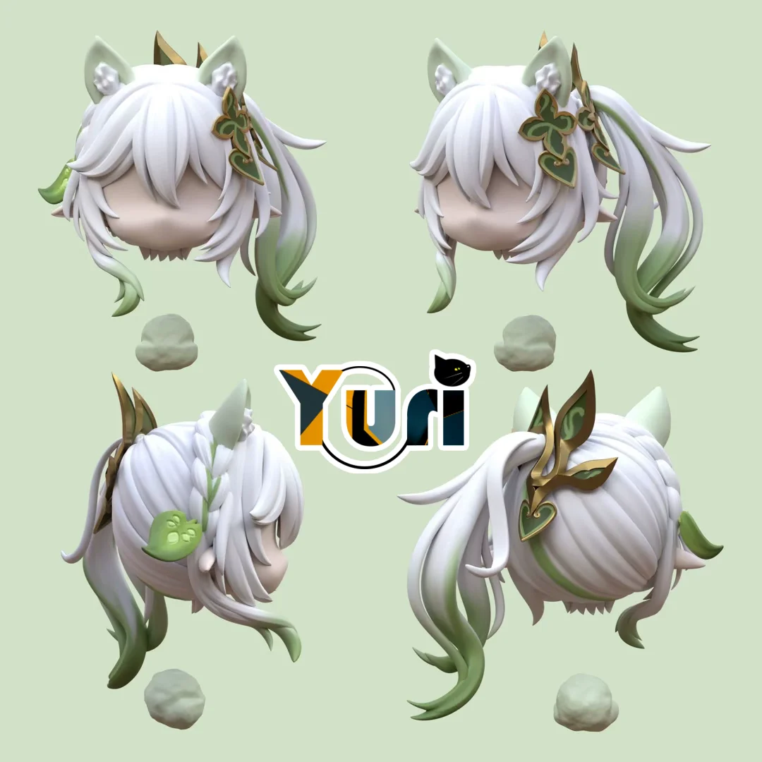 Yuri ใหม่วิกผมอนิเมะ genshin impact nahida OB11แฮนด์เมด OB22 1/12 BJD ...