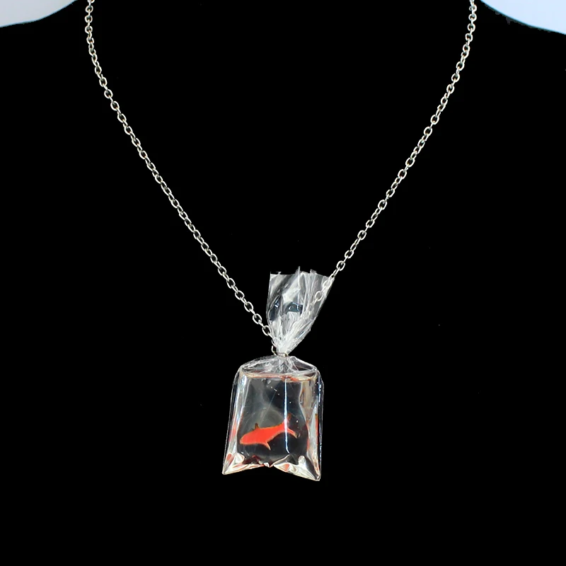 New-Creative-Big-Water-Bag-Koi-Carp-Goldfish-Transparent-Resin-Pendant ...