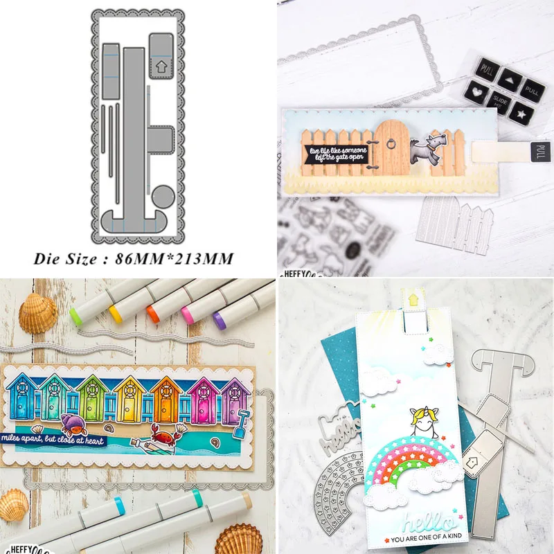 Rectangular-Pull-Tab-New-Cutting-Dies-Metal-Cut-Dies-Stencils ...