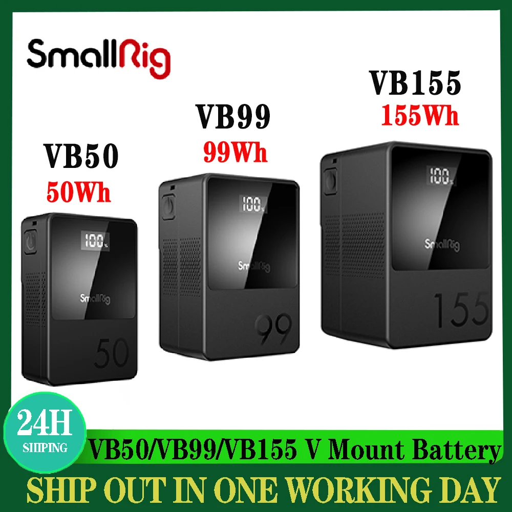 SmallRig-3579-3580-3581-V-Mount-high-capacity-battery-for-Type-C-D-TAP ...