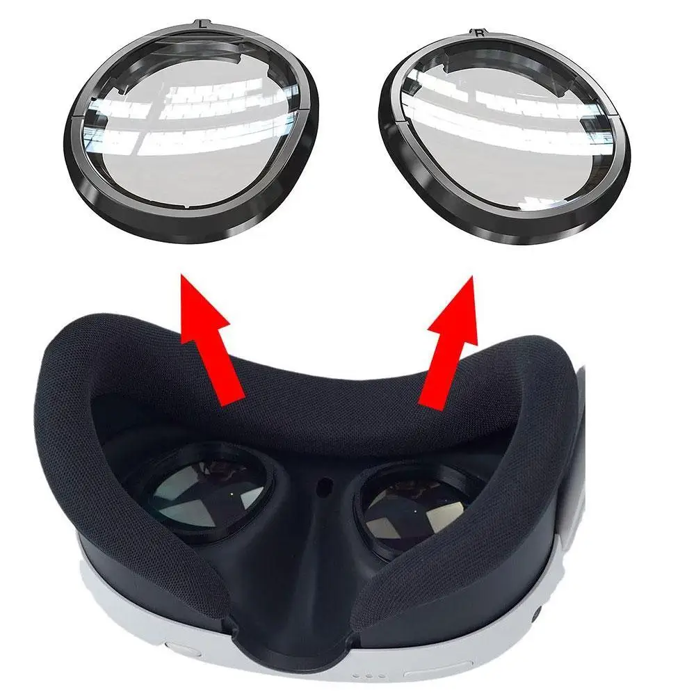 For Quest 3 Prescription Lenses Anti Blue Myopia Lens Quick Disassemble ...