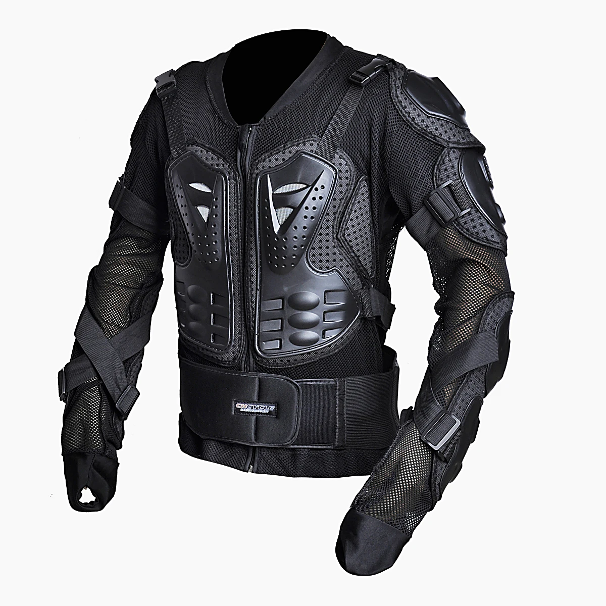 Motorcycle-Full-Body-Armor-Jacket-spine-chest-protection-gear-Motocross ...