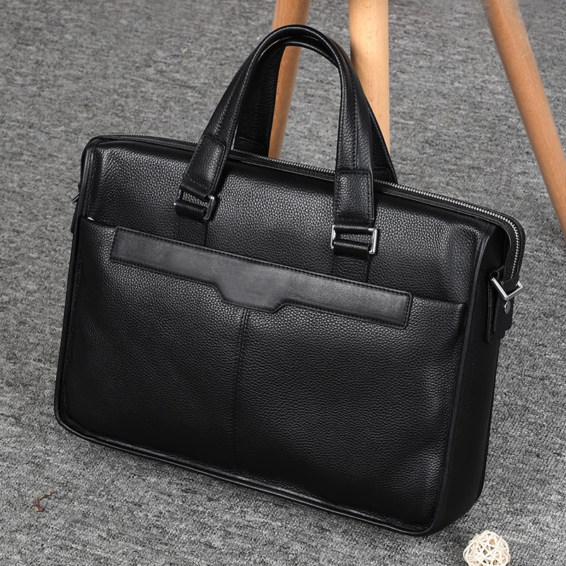 Men-Briefcase-15-6-Laptop-Bag-Genuine-Leather-Office-Bag-For-Men ...