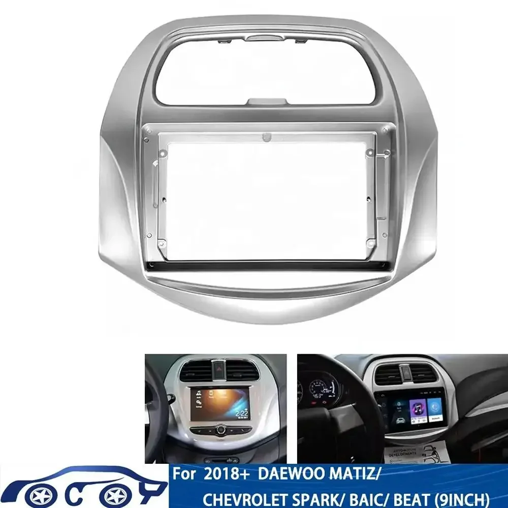 For-2018-DAEWOO-MATIZ-CHEVROLET-SPARK-BAIC-BEAT-9INCH-Android-Car-Radio ...