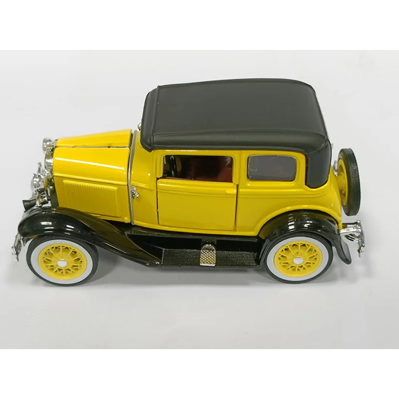 New Diecast Alloy 1/32 1930 Model A Yellow Vintage Car Model Adult ...