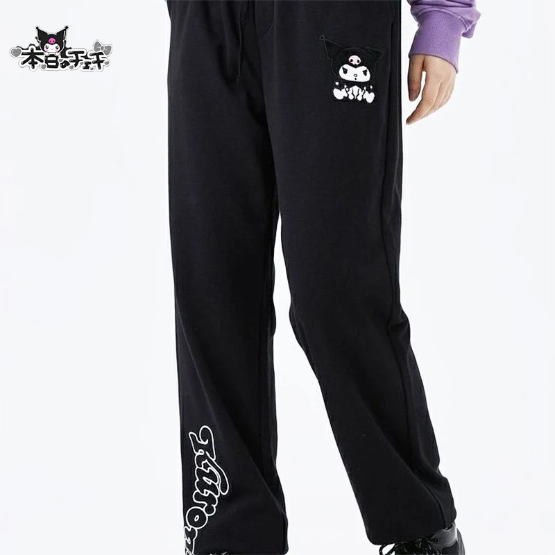 Kawaii-Kuromi-Trousers-Cute-Sanrio-Anime-Cartoon-Spring-Summer-Loose ...