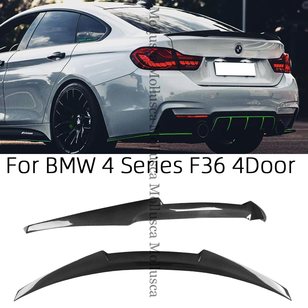 For-BMW-4-Series-F36-4Door-Cran-Coupe-M4-Style-Carbon-fiber-Rear ...