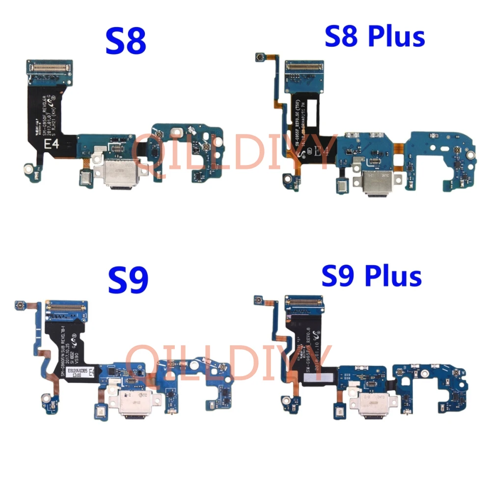 USB-Charging-Dock-Connector-Flex-Cable-Mic-Microphone-Board-For-Samsung ...