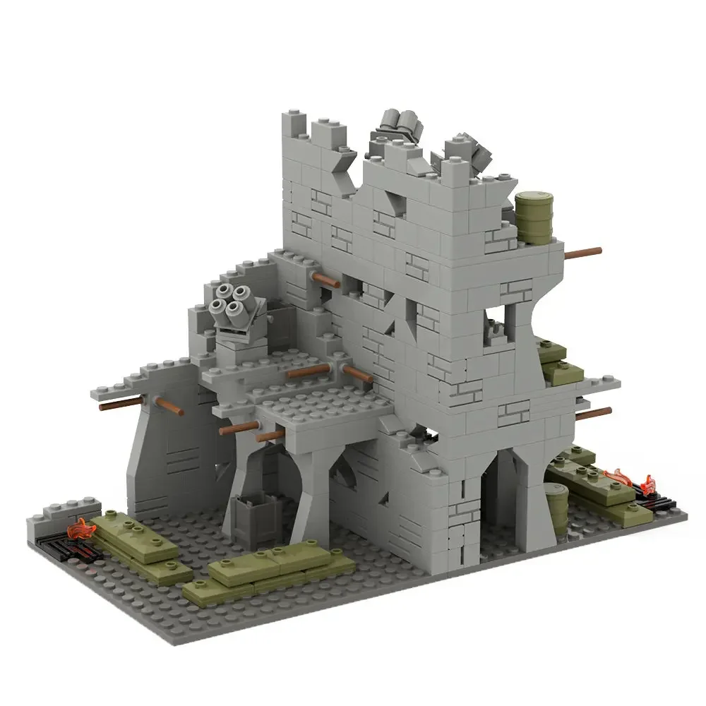 WW2-Military-Simulate-Military-Base-Mini-Artillery-Positions-DIY-Scene ...