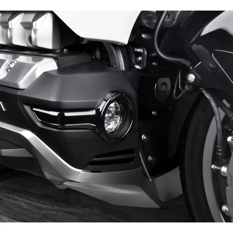 Panical-Chrome-Fog-Light-Trim-Rings-For-Honda-Gold-Wing-GL1800-F6B-2018 ...