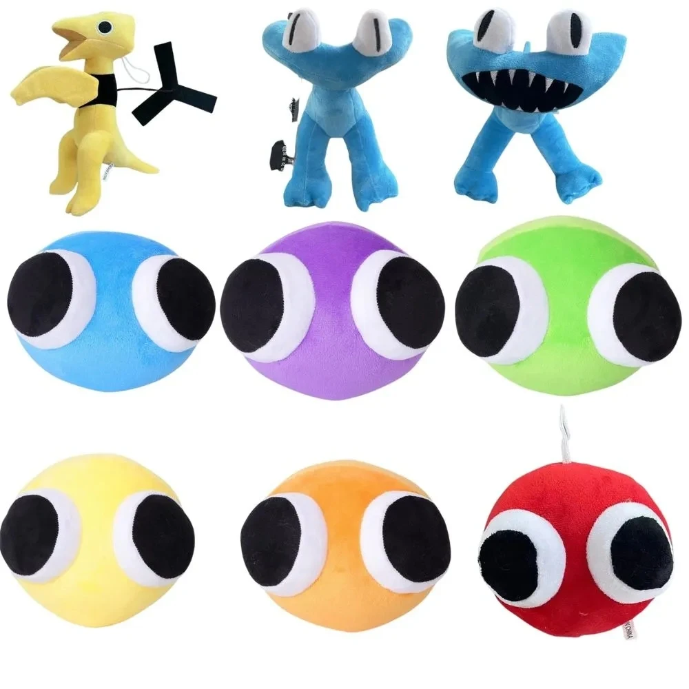 Cyan-Rainbow-Friends-Plush-Toy-Yellow-Pterosaur-Rainbow-Friends-Chapter ...
