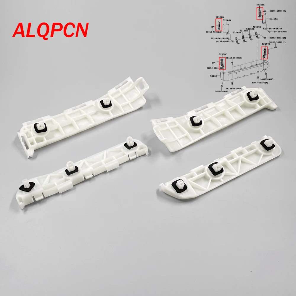 for Toyota Hiace Kdh200 2005-2019 Rear Bumper Support Bracket Small and ...