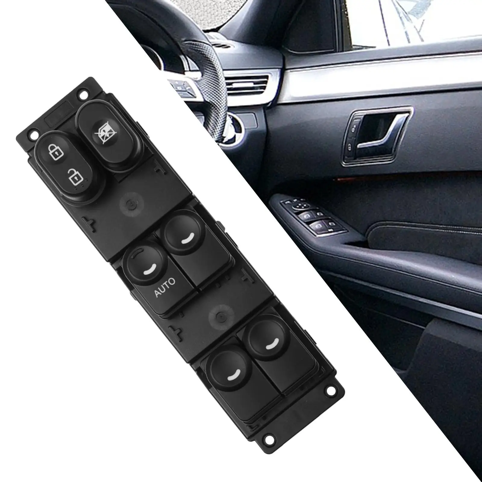 Window Master Switch Lifter Front Left Auto Parts Main Control Switch ...