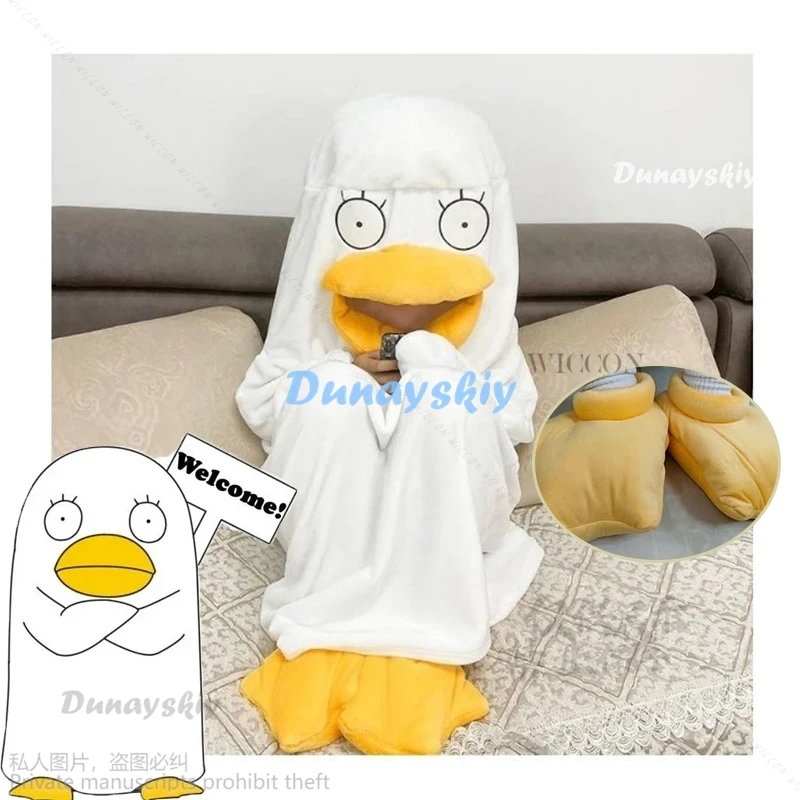 Cartoon-Pajamas-Funny-Gintama-Elizabeth-Cosplay-Women-Men-Sleep-Blanket ...