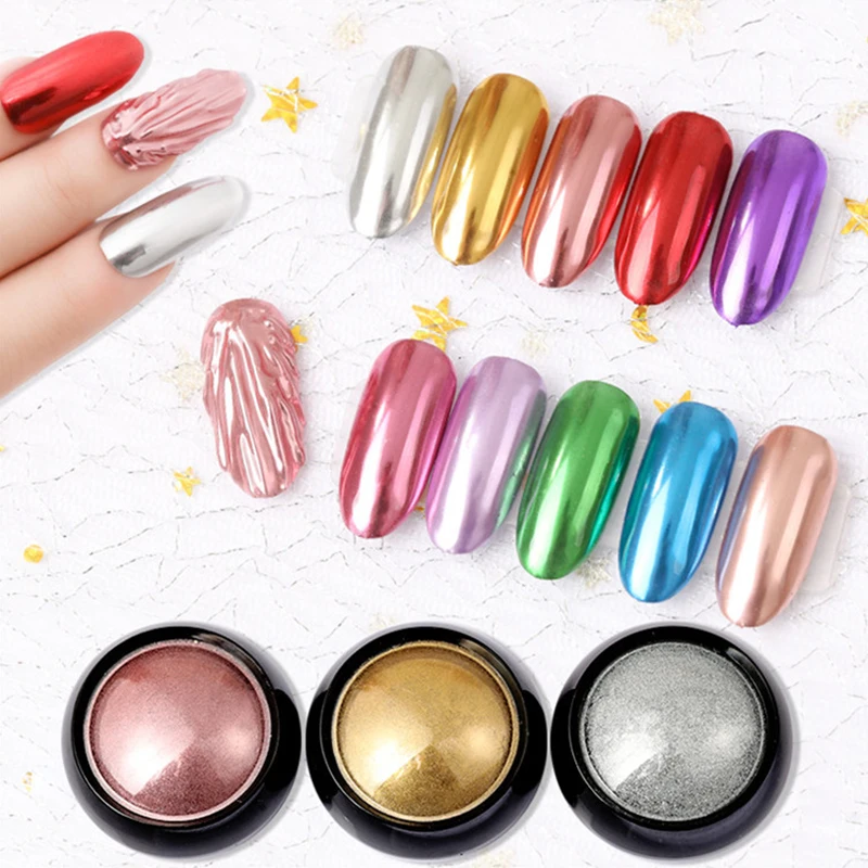 Manicure-Gold-Silver-Mirror-Powder-Nail-Art-Glitter-Rose-Gold-Champange ...