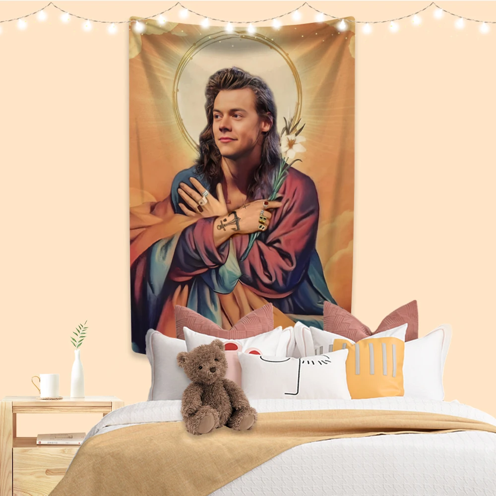 Famoso-cantor-pop-Harris-Estilos-de-tape-aria-Tapetes-pendurados-Grande ...