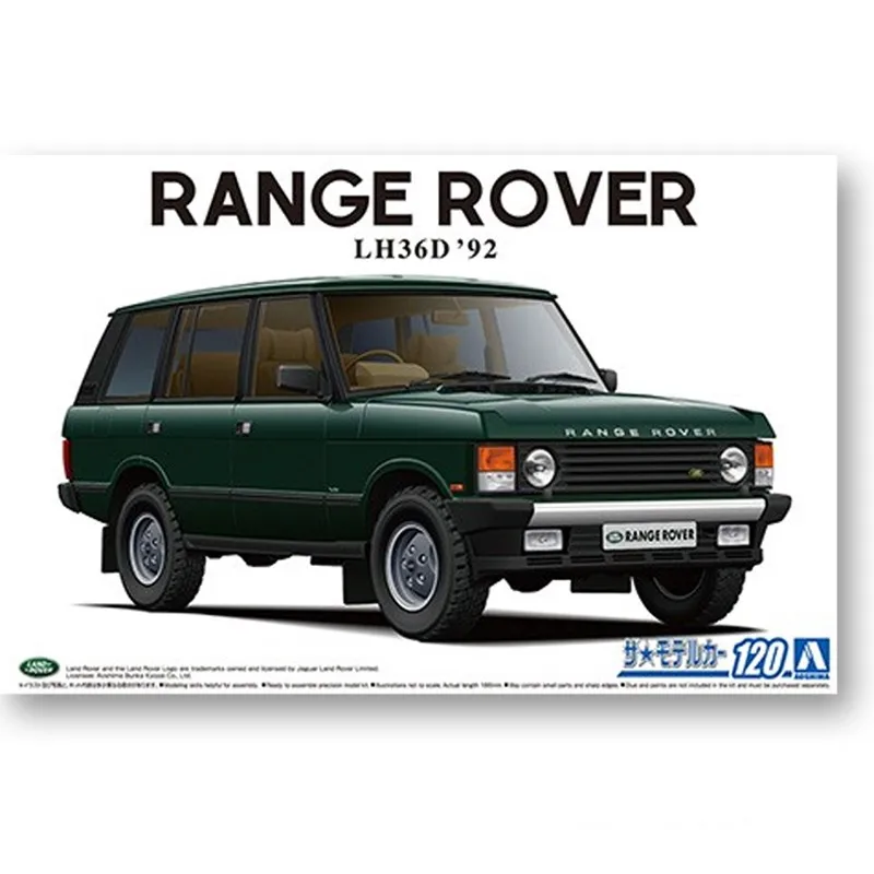Land Rover Model Kit Plastic | Model Build Land Rover | Assembly Model ...