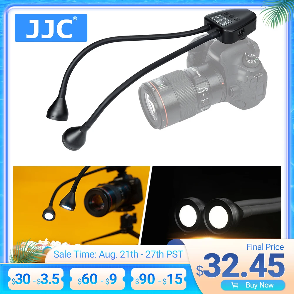 Jjc-Macro-Led-Arm-Light-10-Niveau-Verstelbare-Camera-Macro-Arm-Licht ...
