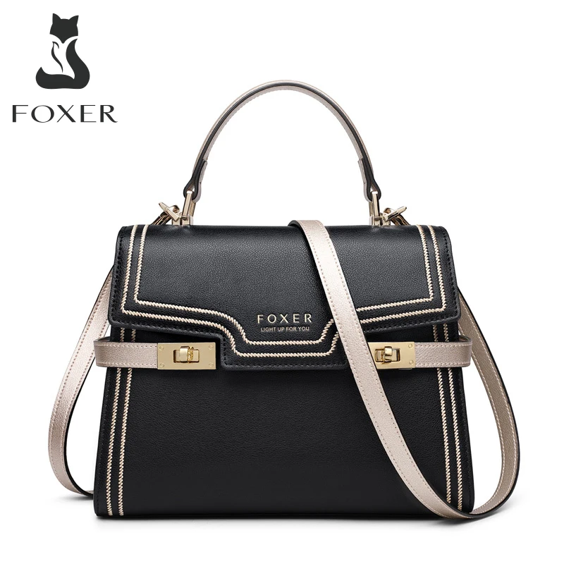 Foxer Handbag Leather Women | Foxer Cross Body Bag Women | Foxer ...
