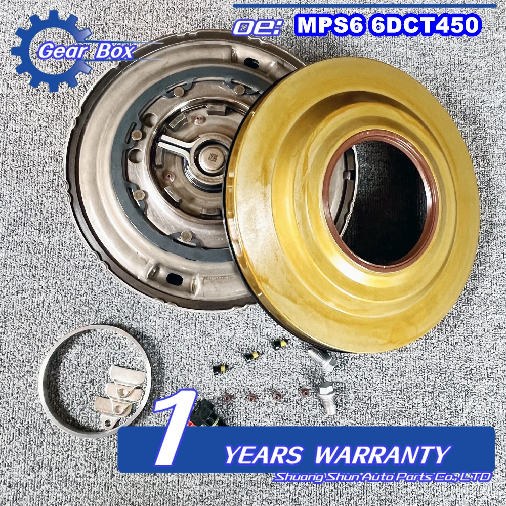 볼보 랜드로버 포드 몬데오용 변속기 클러치, 초점 변환 부품, MPS6, 6DCT450 클러치| | - AliExpress