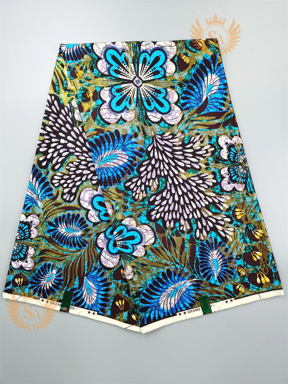 Newest-Best-Quality-Nigerian-Glam-Glitter-Grand-Supe-V-Ankara-Golden ...