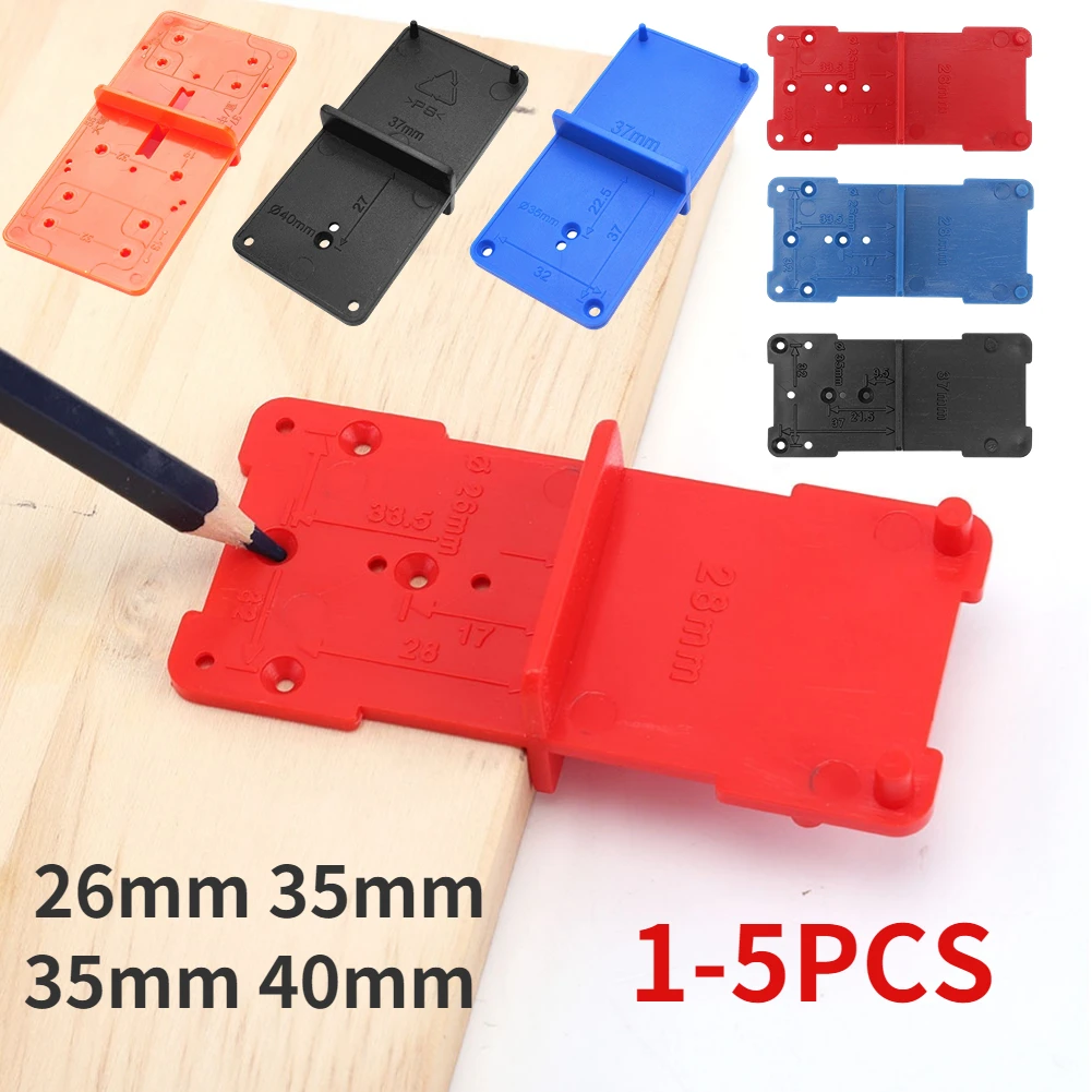 35mm Cup Style Concealed Hinge Jig Drill Guide Set - 1-5pcs 26mm 35mm ...