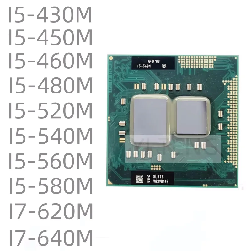 CPU-Notebook-PGA-original-I5-430M-450M-460M-480M-520M-540M-560M-580M-I7 ...