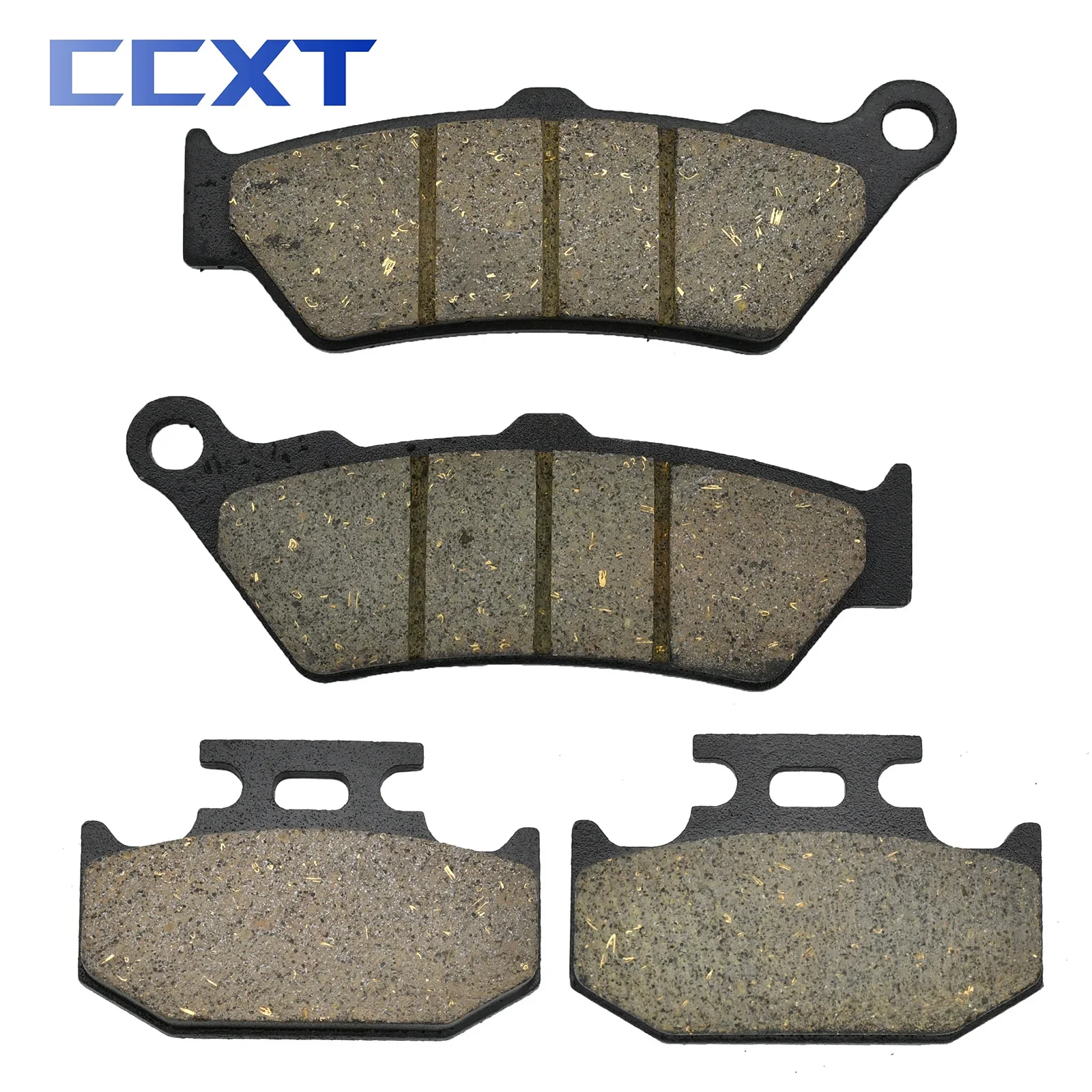 Motorcycle Front & Rear Brass Alloys Brake Pads For YAMAHA DT 125 X ...