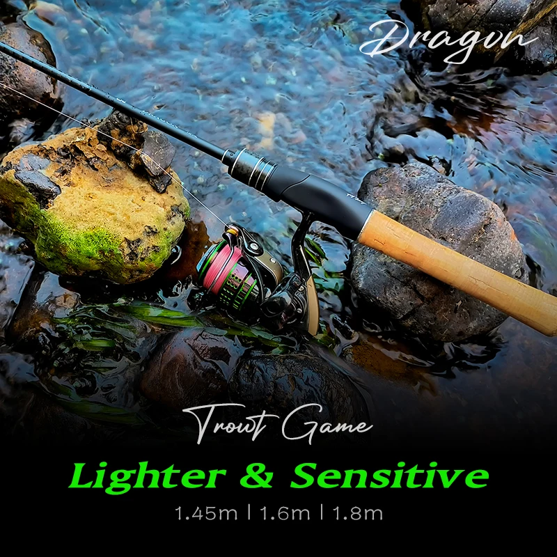 TSURINOYA-Trout-Game-Fishing-Rod-DRAGON-1-6m-1-8m-UL-Fast-Action ...