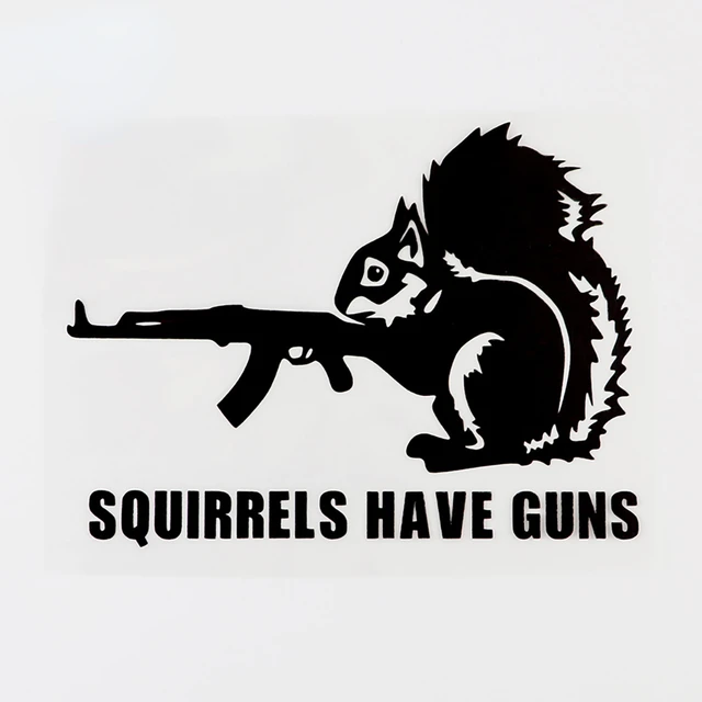 Funny Squirrel Pictures With Guns