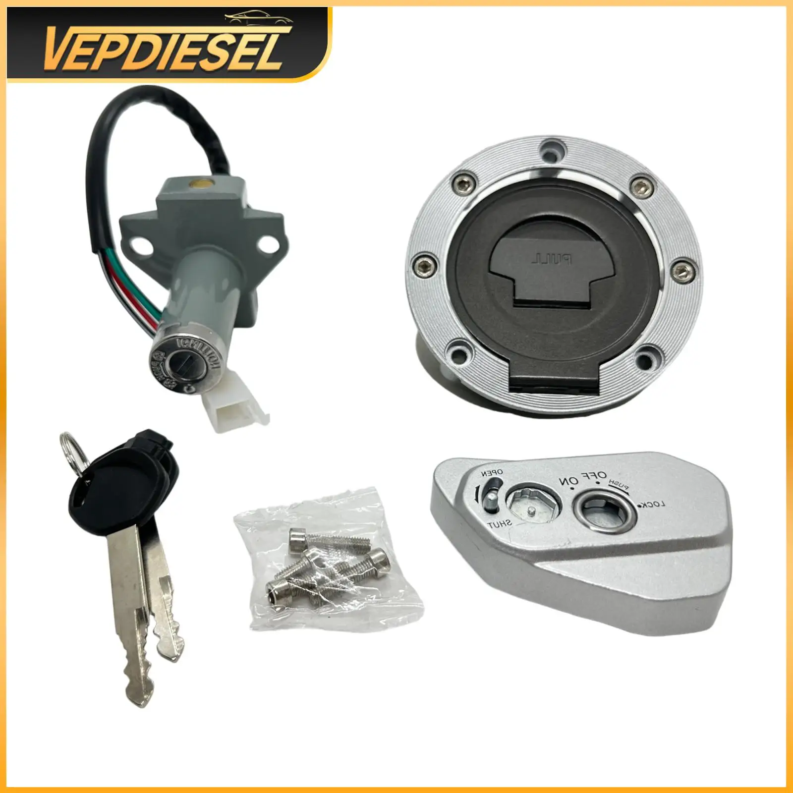 1Set-High-Quality-Complete-Lock-Kit-for-Vento-CrossMax-250-Motorcycle ...