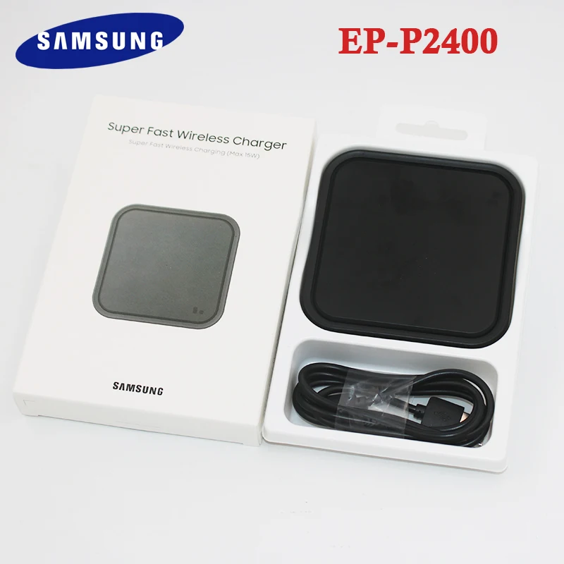 Ep-p2400 Samsung Carregador Sem Fio 15w Carga Rápida Qi Almofada Para Galaxy Z Fold1 4 2 3 Flip3 ...