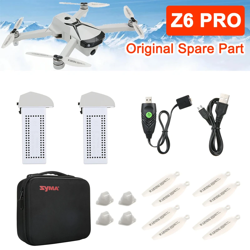 SYMA Z6 PRO Original Spare Part 7.6V 1700mAh Battery / Propeller Blade ...