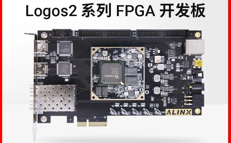 FPGA AXP100 Development Board A-LI-NX Logos2 PG2L100H PCIe Fiber