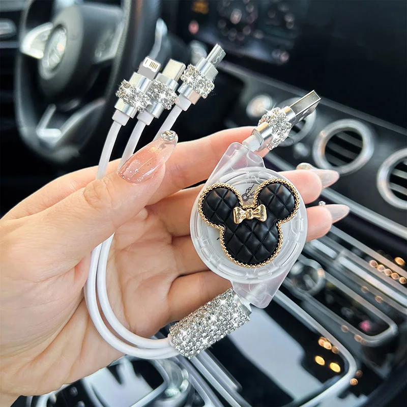 Bling-Retractable-Data-USB-3-in-1-Cable-for-IPhone-Charger-Wire ...