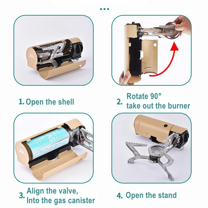BRS-Portable-Camping-Gas-Stove-2670W-BRS-99-Home-Camp-Burner-For ...