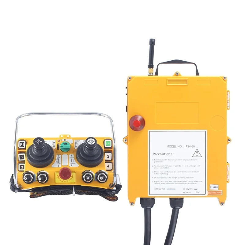 Overhead-crane-remote-controls-F24-60-joystick-315MHZ-universal ...