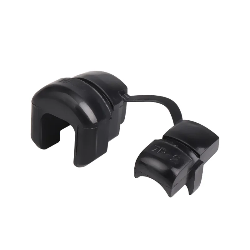 100pcs Nylon Cord Clamp Clips Strain Relief Bushing Electric Box Inlet ...